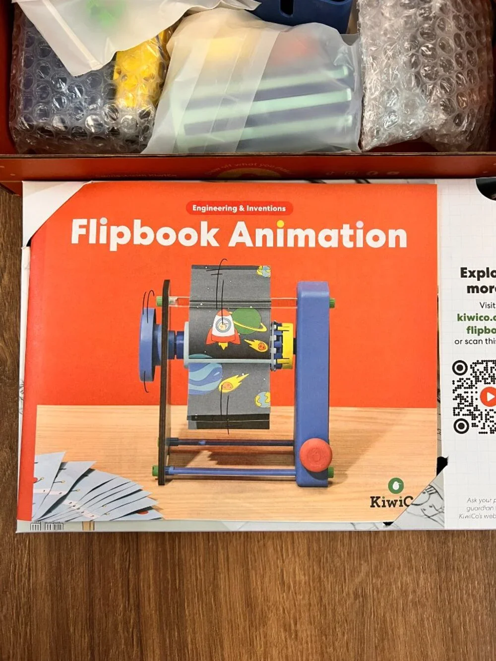 Kiwico | Toys | New Kiwico Flipbook Machine Tinker Steam Crate Age 9 ...